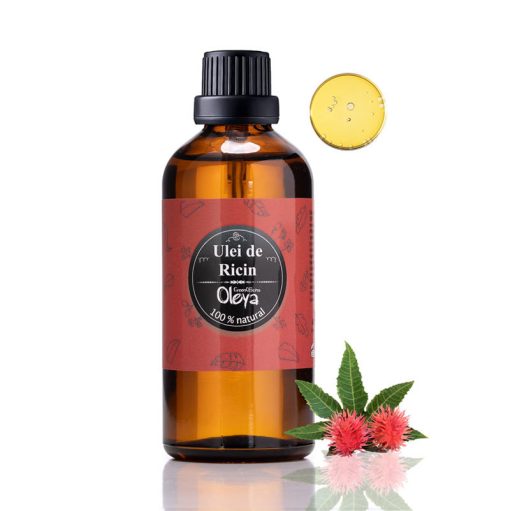 Ulei de Ricin 100% natural, presat la rece - Uleiuri Vegetale Naturale