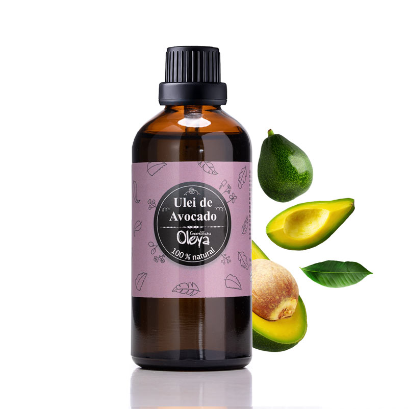 Ulei de Avocado virgin 100% natural, presat la rece