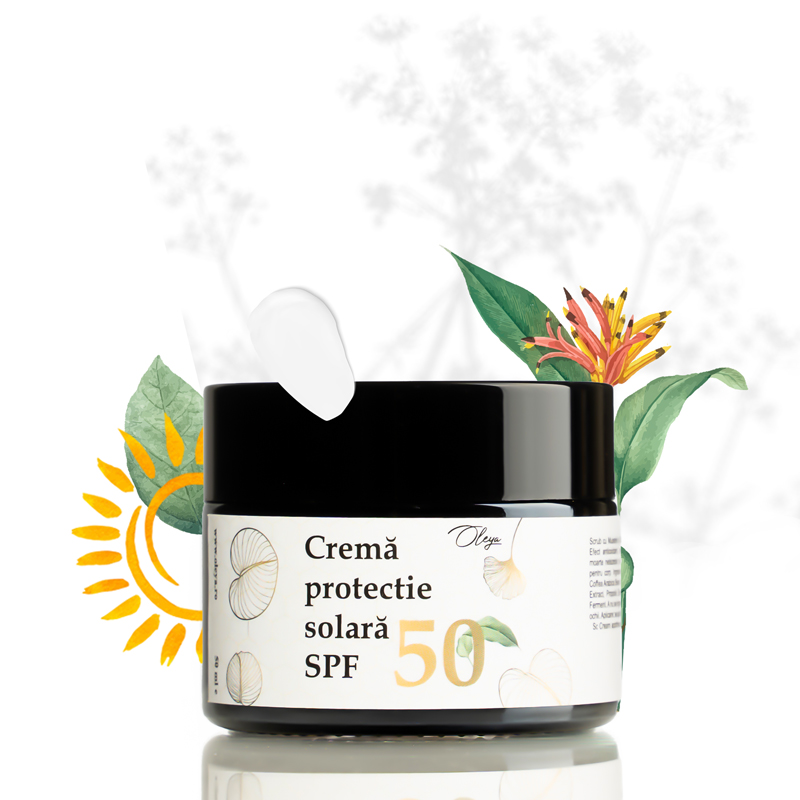 Crema protectie solara SPF 50 cu filtre naturale